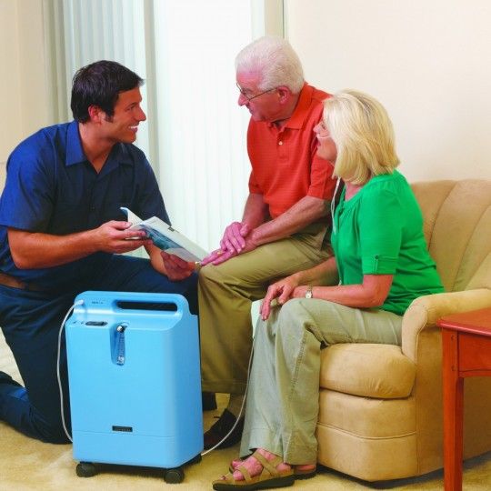 Respironics Everflo Q Stationary Oxygen Concentrator